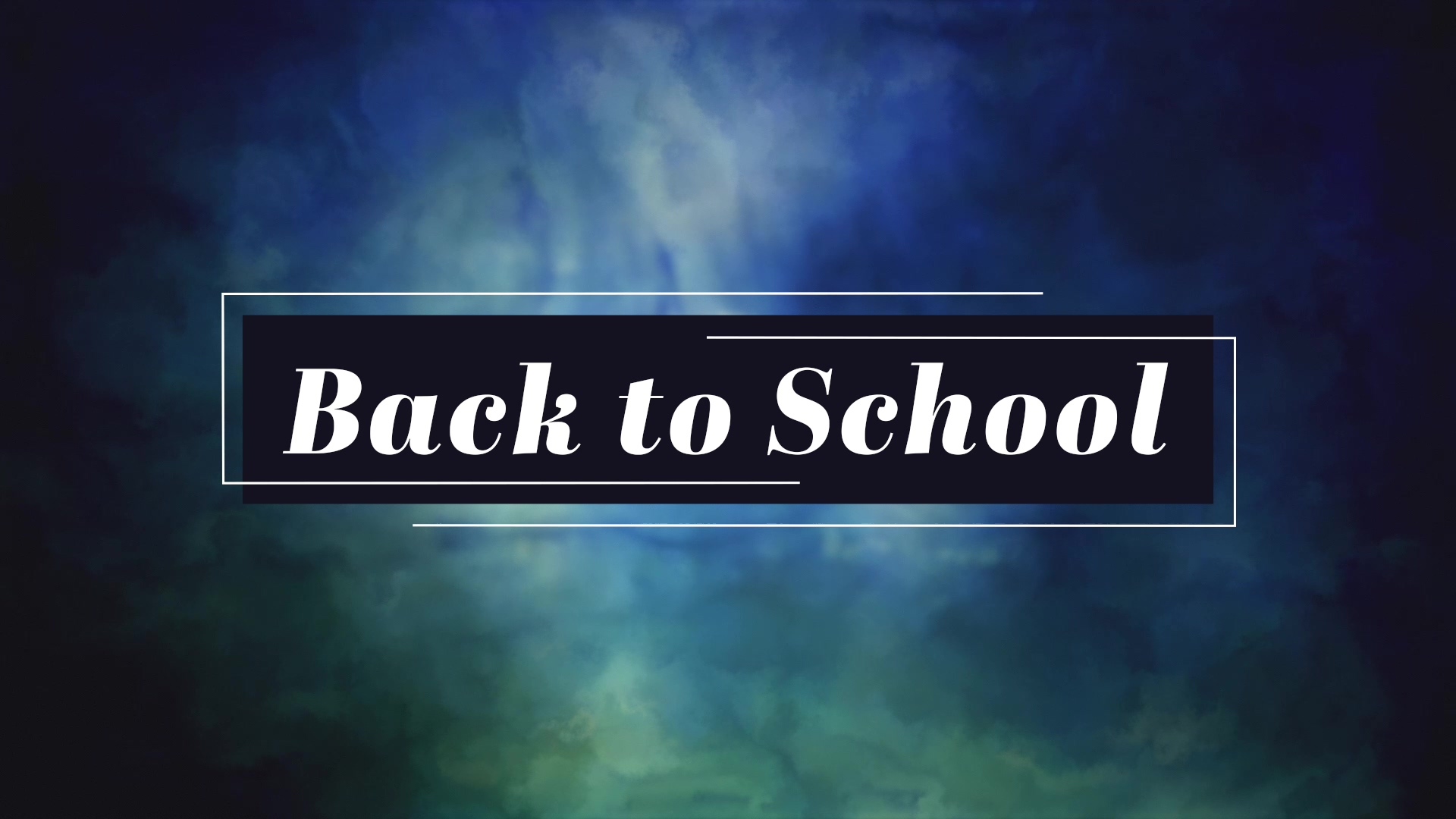 Cloudy Textures Back School | Motion Video Background