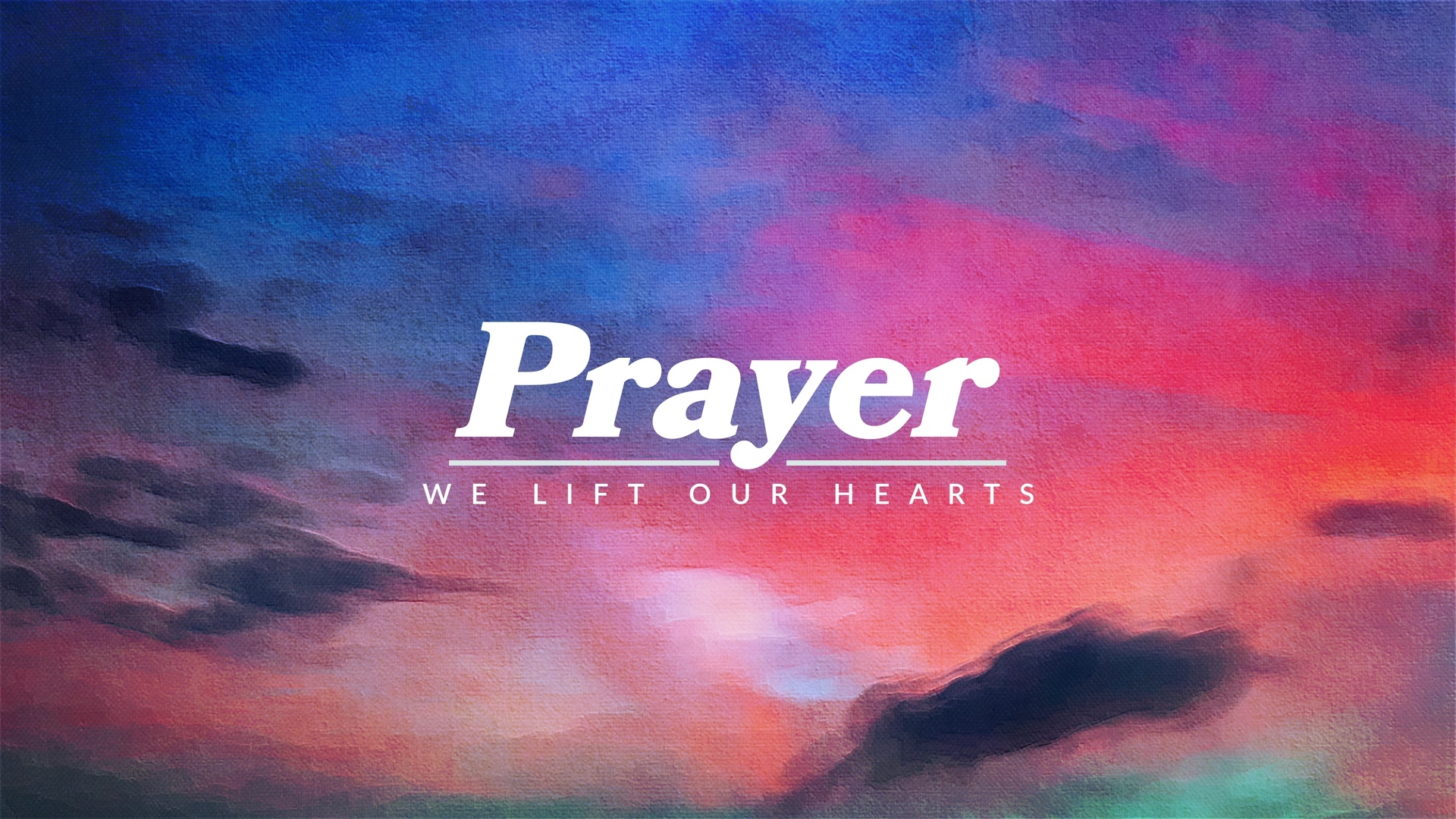 Prayer In Nature Background