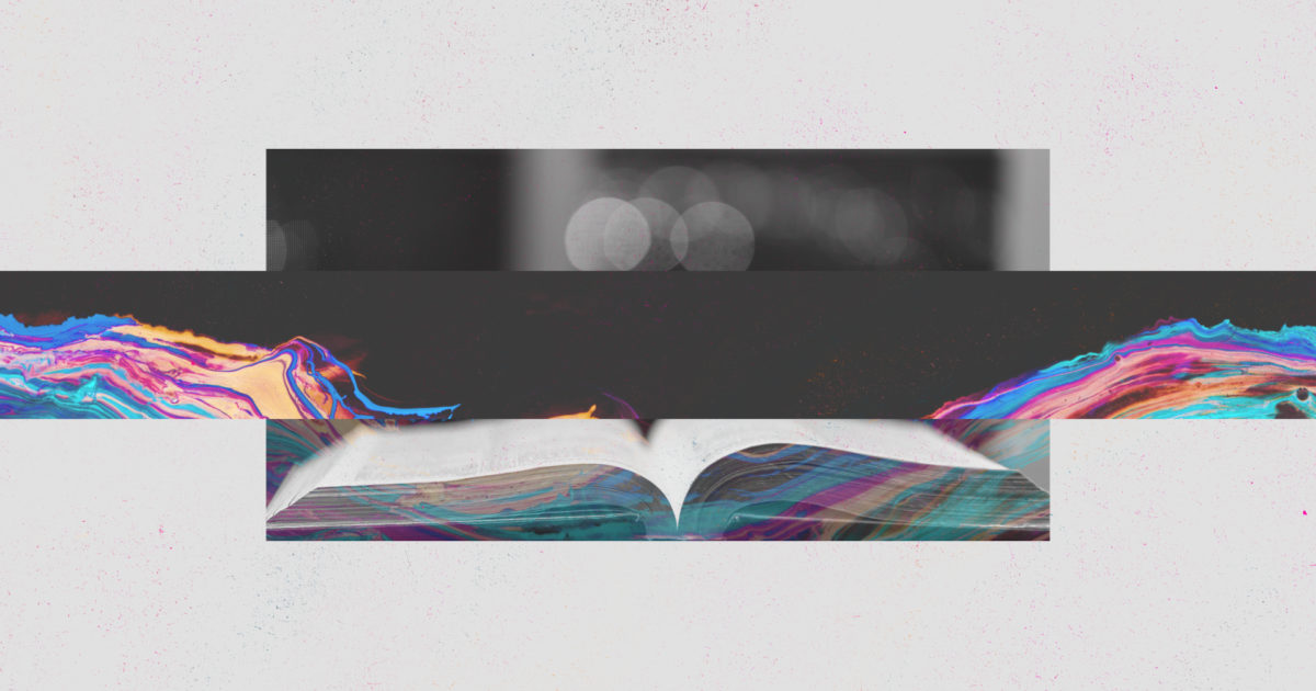 Abstract Nature Bible Background