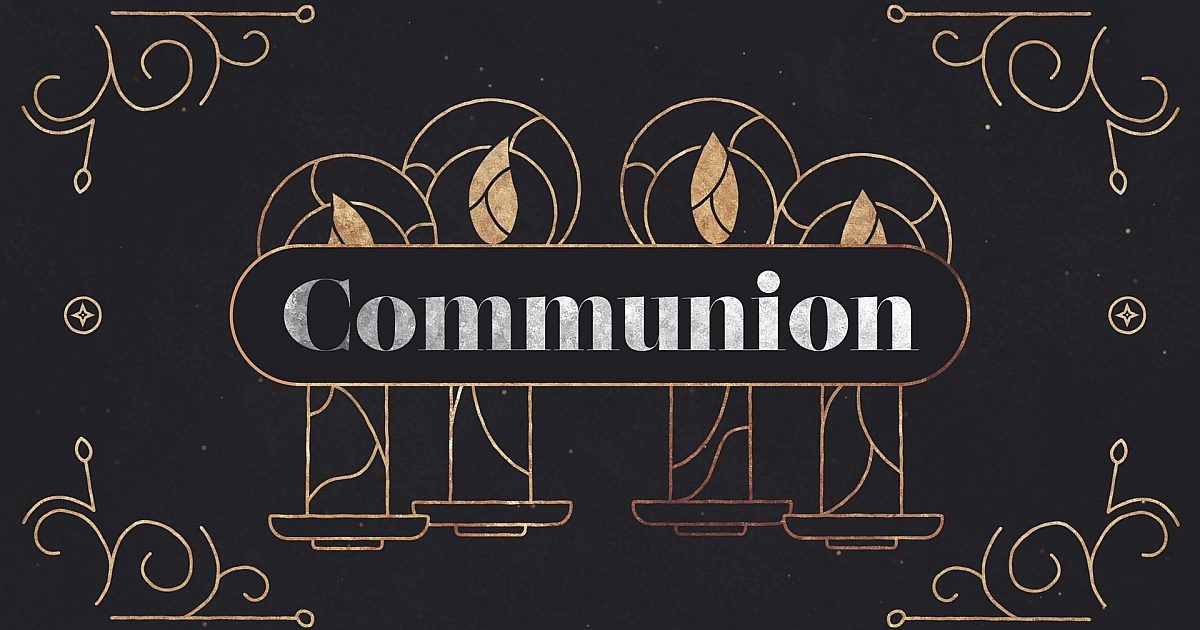 Advent Glitter Communion Still | Still Background