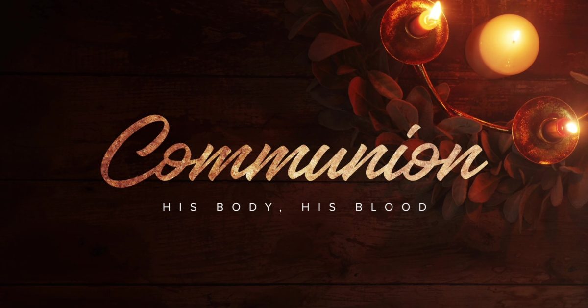 Advent Gold Communion Still | Still Background