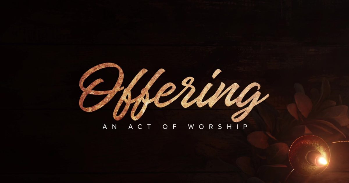 Advent Gold Offering Still | Still Background