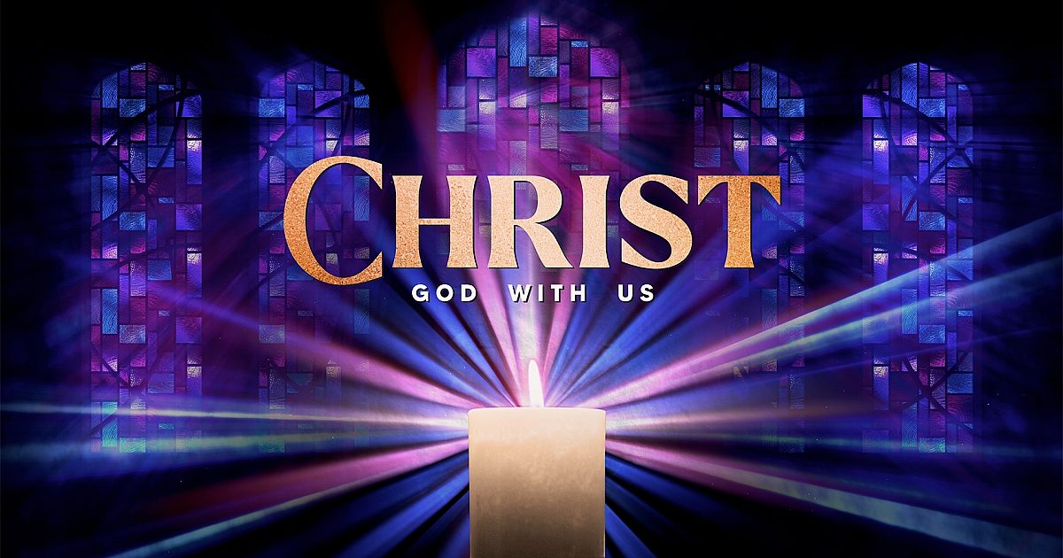 Advent Stained Glass Christ Still | Still Background