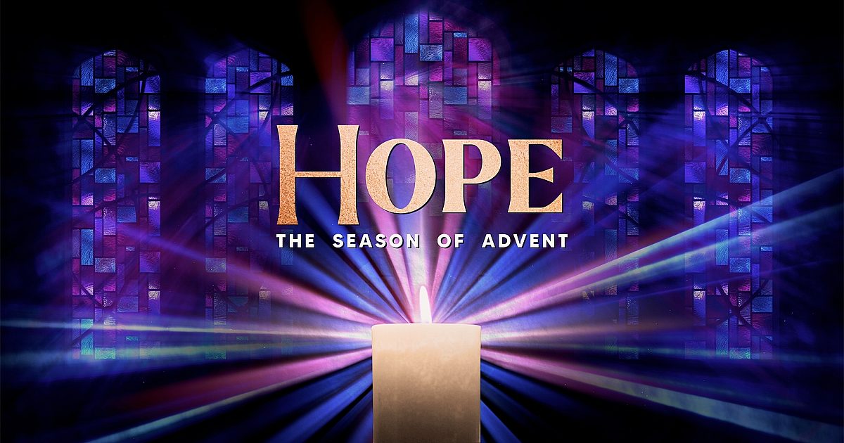 Advent Stained Glass Hope Still | Still Background
