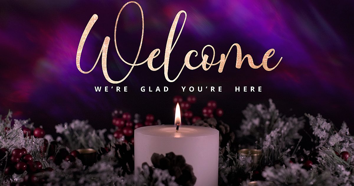 Advent Wreath Welcome Still | Still Background