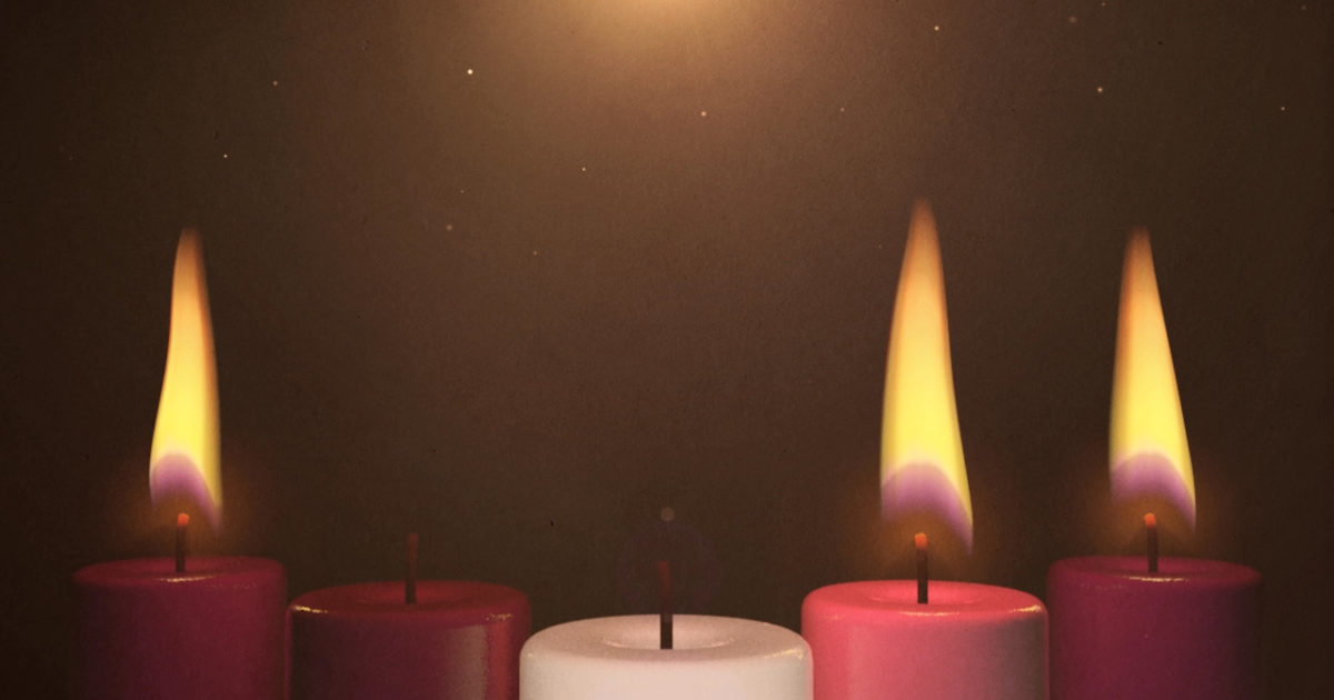 Advent Candles Week 3 | Still Background