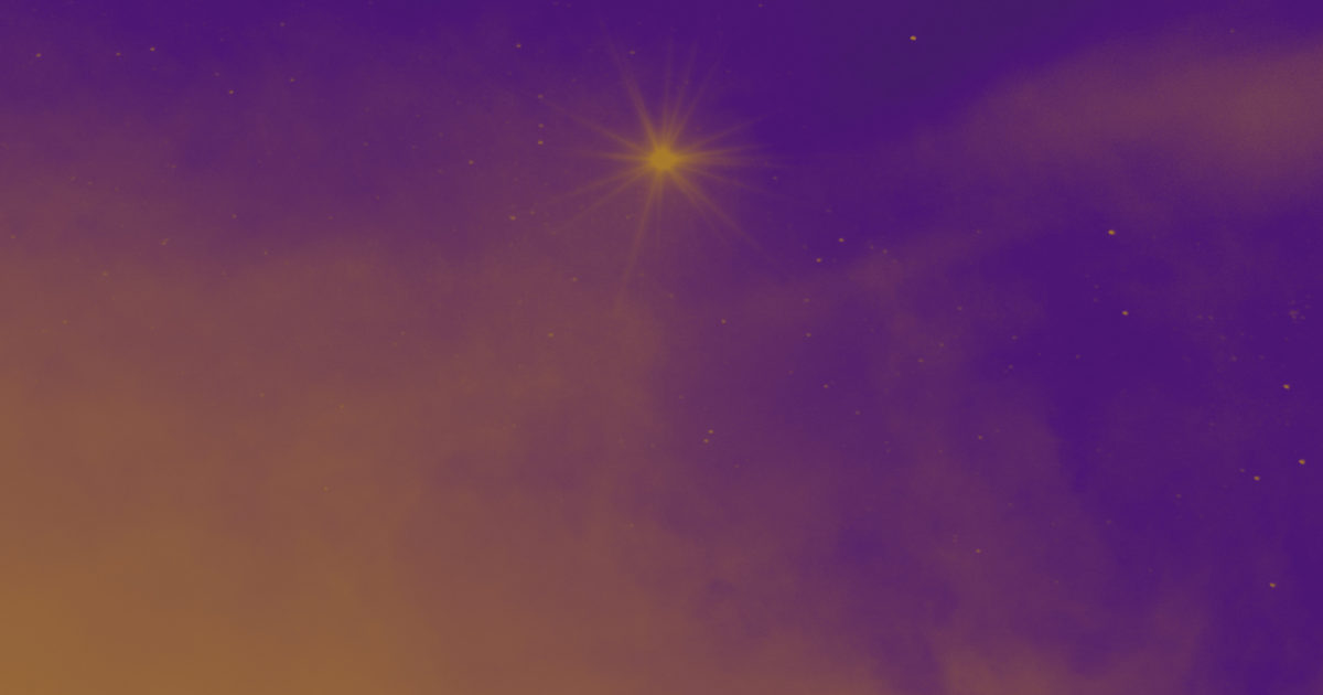 Amber Christmas Star 03 Still | Still Background