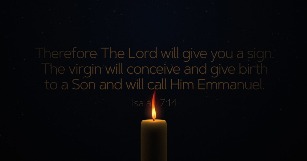 An Advent Moment Scripture 1 Still Background