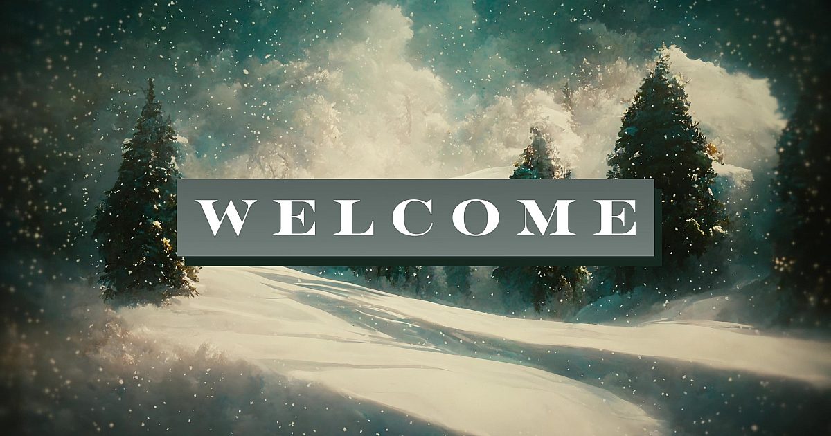 Another Winter Journey Welcome Still | Still Background