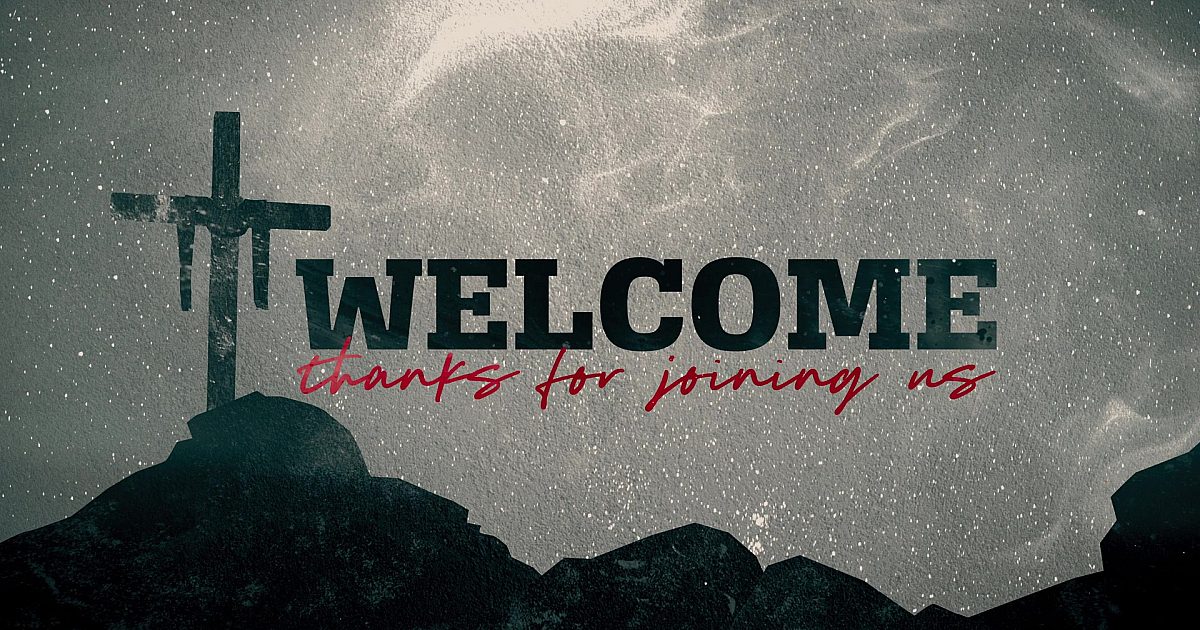 At The Cross Welcome Still | Still Background