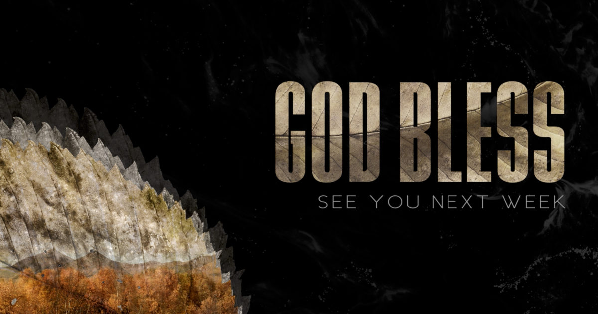 Autumn Falling God Bless | Still Background