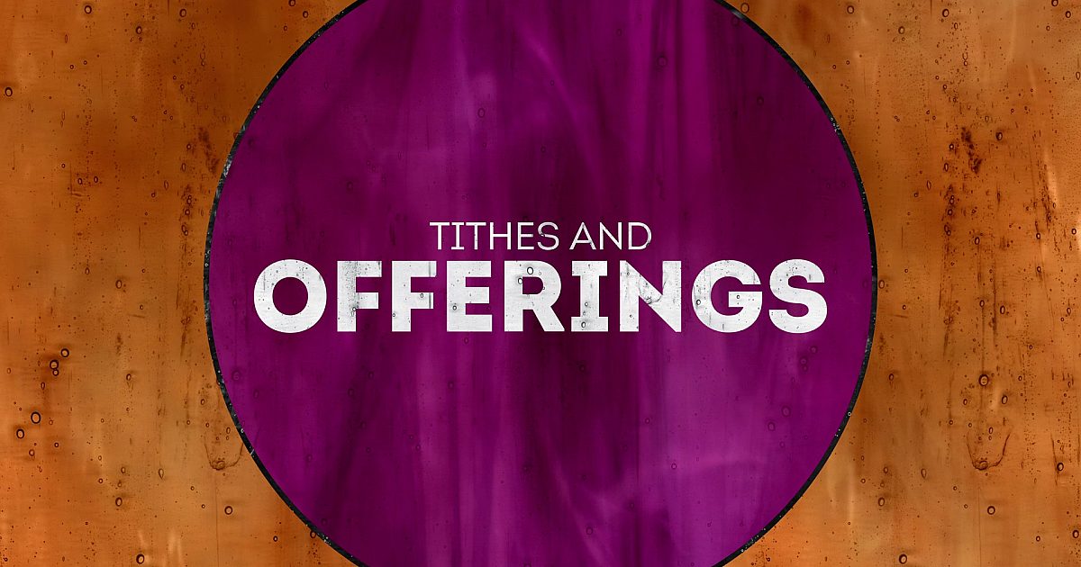 Autumn Glass Tithes And Offerings Still | Still Background