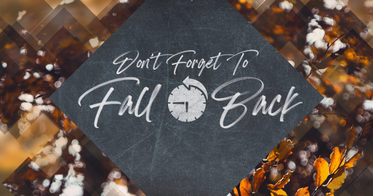 Autumn Journey Fall Back Still Background