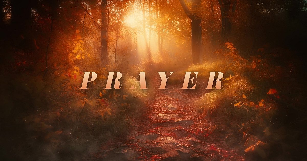 Autumn Path Prayer Still | Still Background