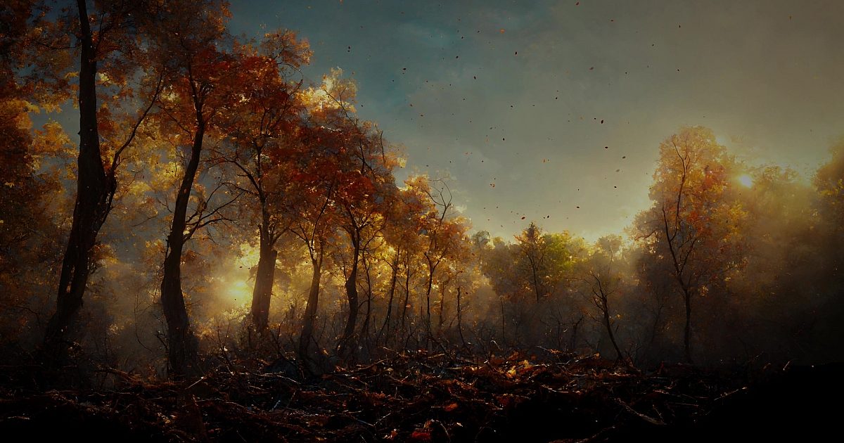 Autumn Skynet Two Still | Still Background