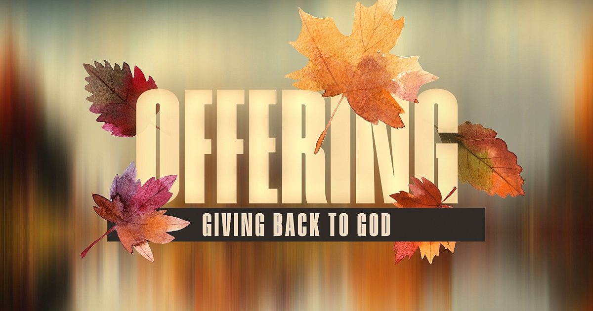 Autumnscape Offering Graphic | Still Background