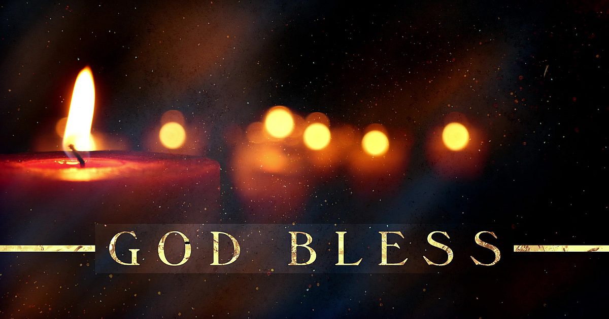 Candlelight Advent God Bless Still | Still Background