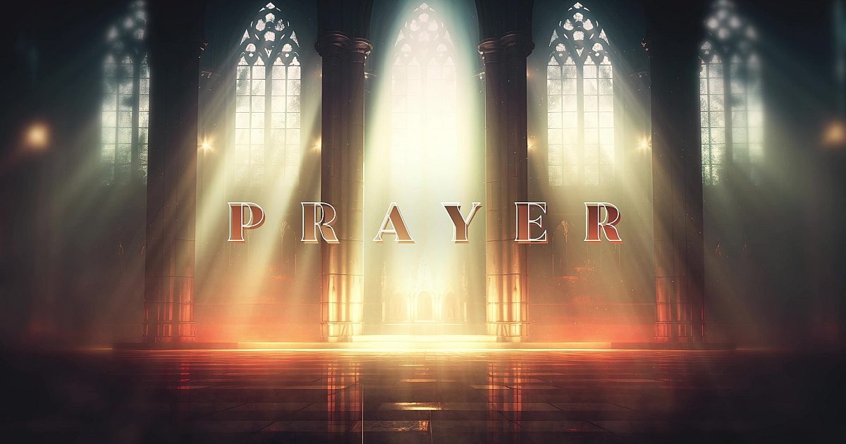 Cathedral Glass Prayer Still | Still Background