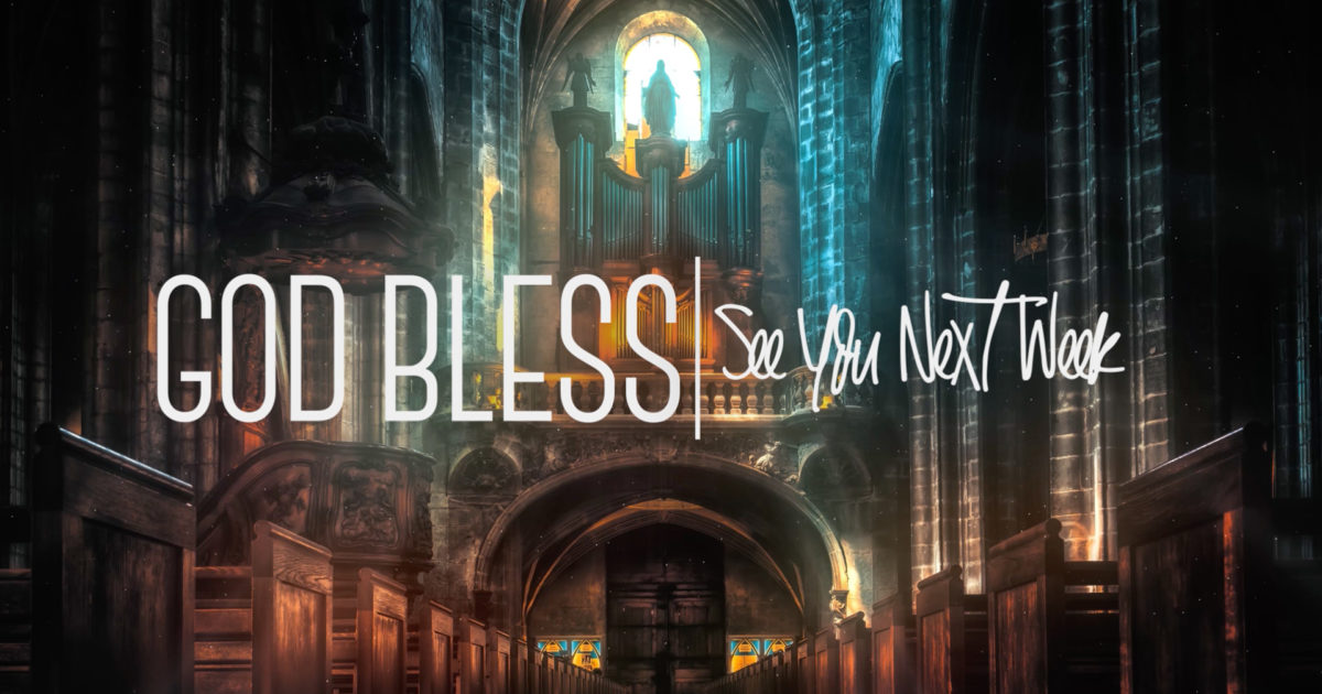 Cathedral God Bless | Still Background