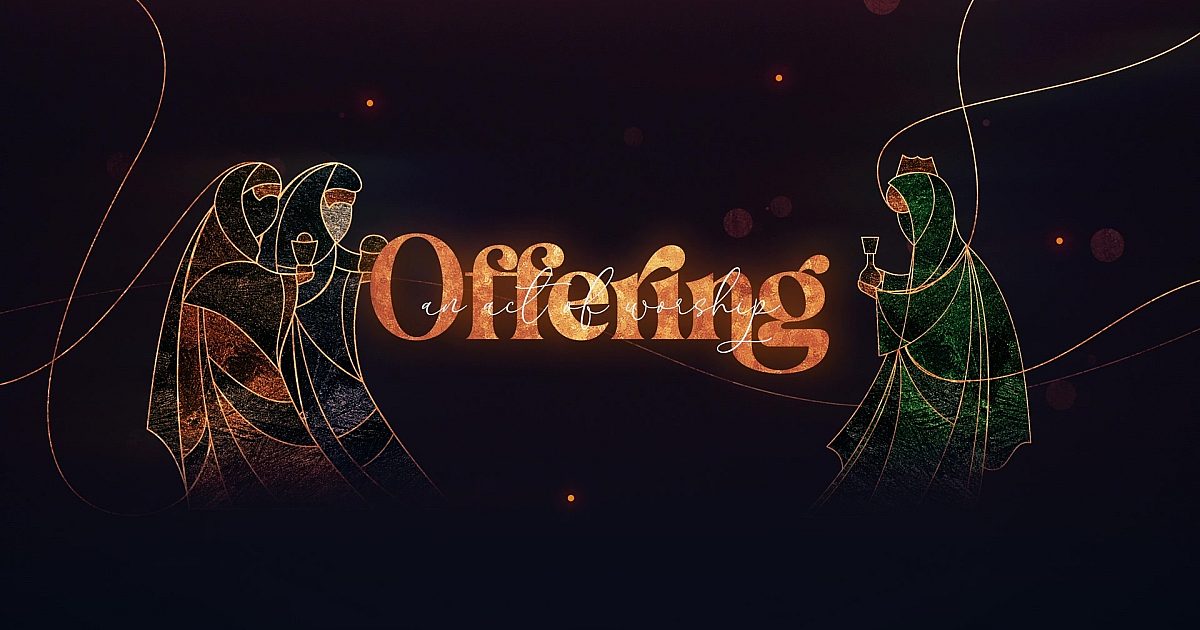 Christmas Figures Offering Still | Still Background