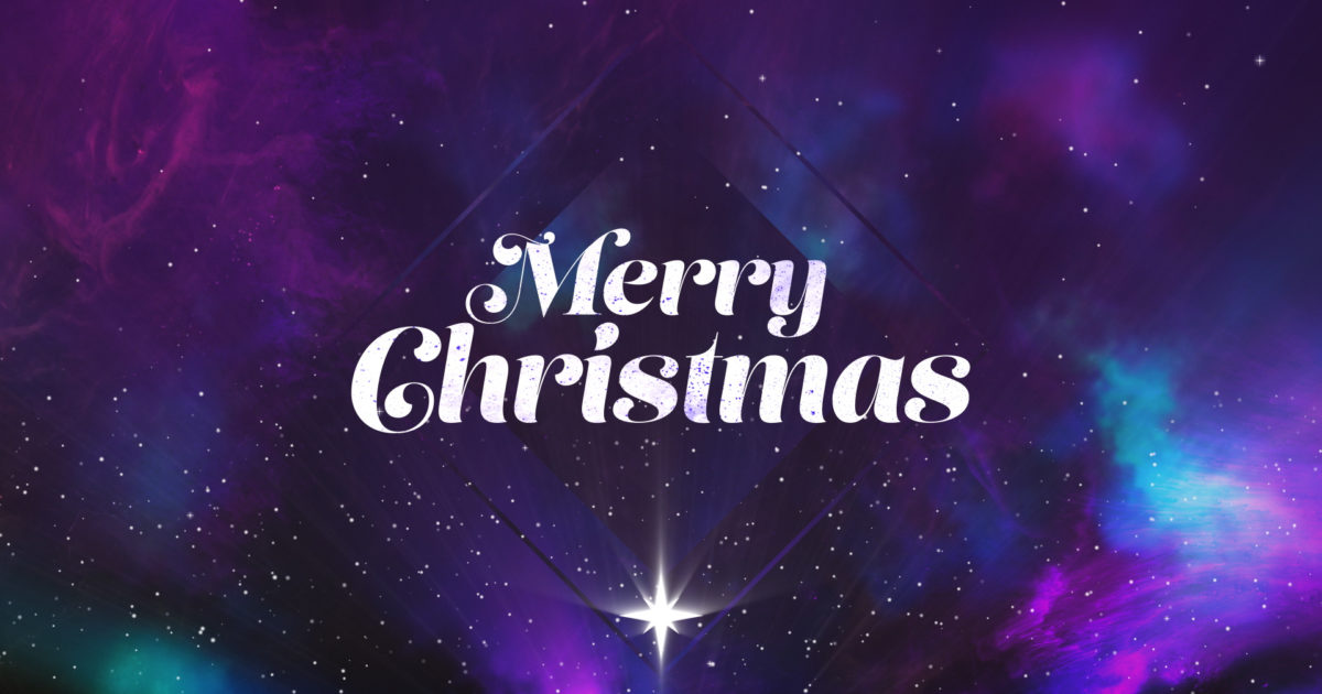 Christmas Galaxy Merry Christmas Still | Still Background