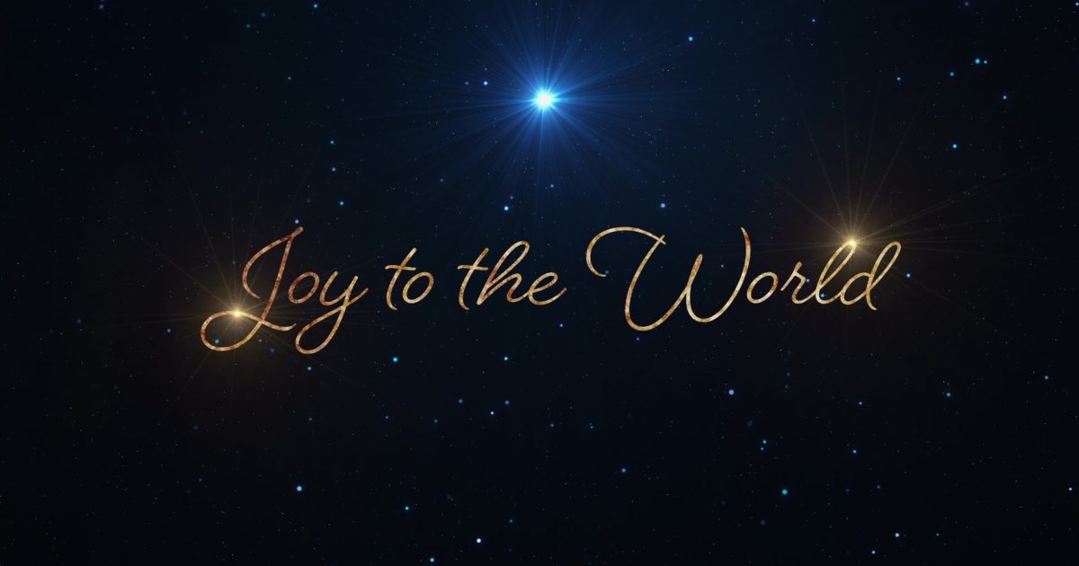 Christmas Glow Joy Still Background