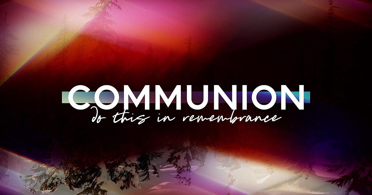 Christmas Light Communion Still | Still Background