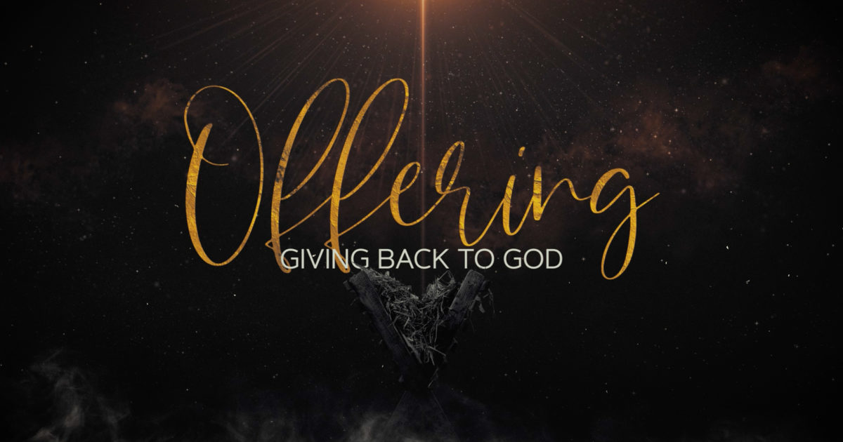 Christmas Night Offering Still Background