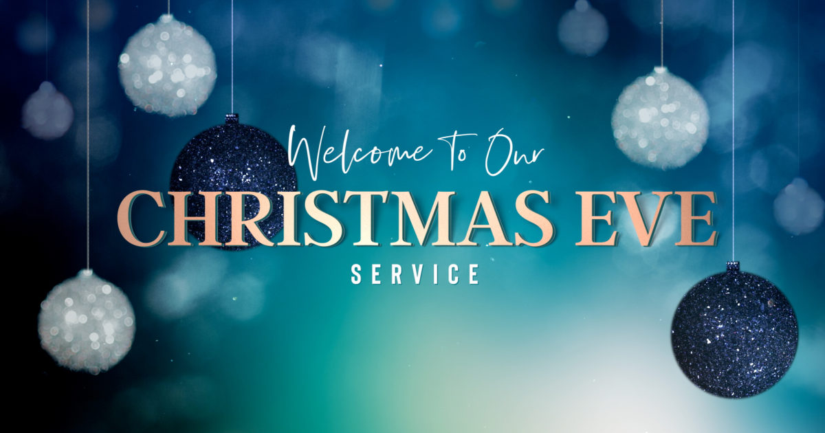 Christmas Eve Service Banner
