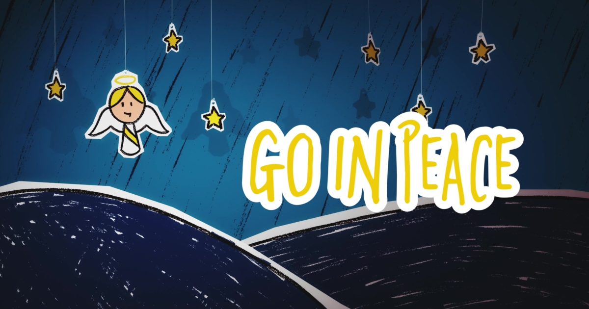 Christmas Pageant Exit Still | Still Background