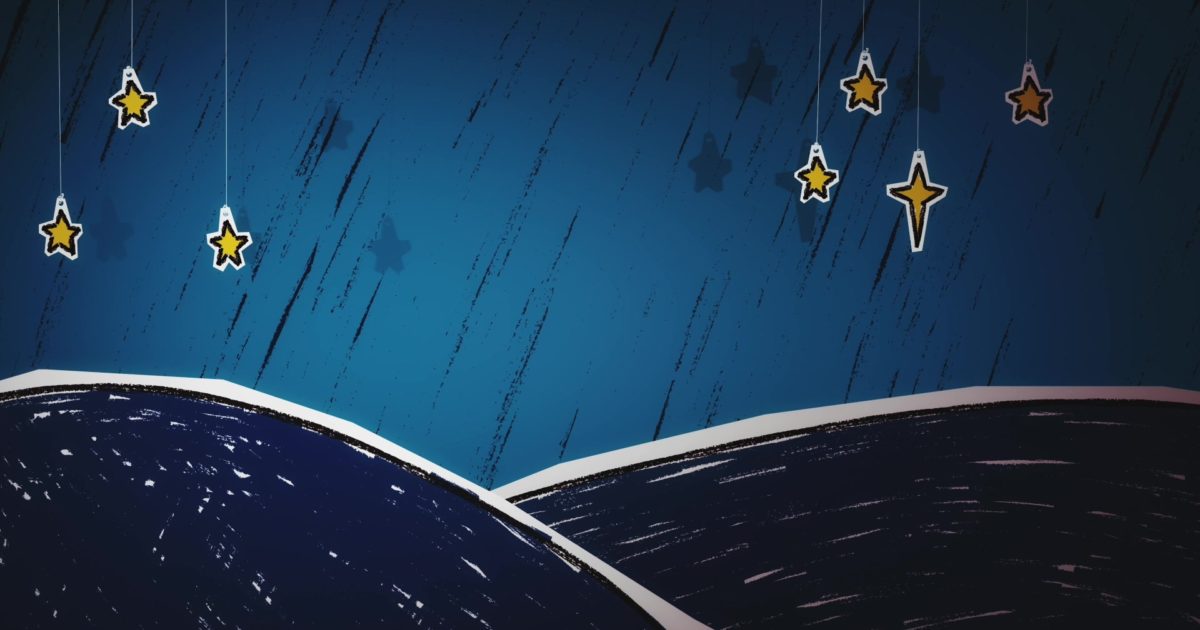 Christmas Pageant Stars Still | Still Background