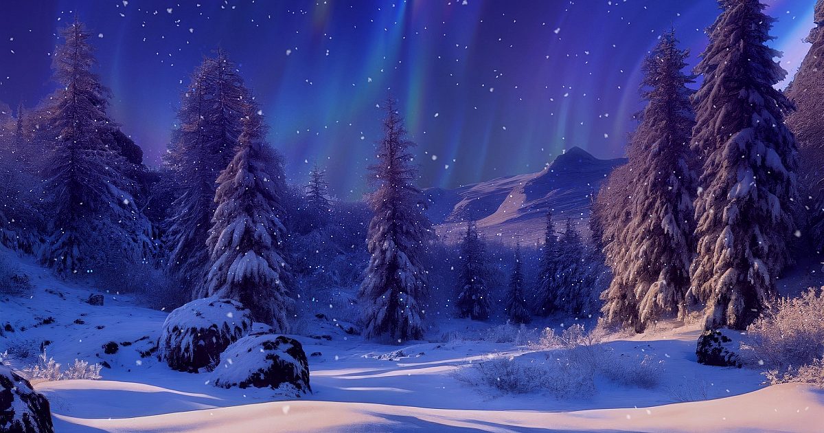 Christmas Snow 8 Still | Still Background