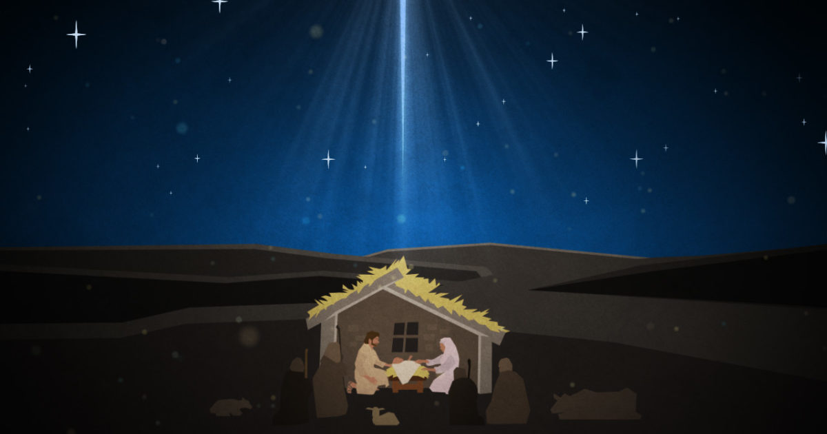 Christmas Artwork Nativity | Still Background