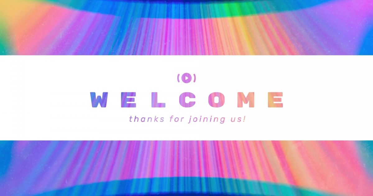 Chromatic Light Welcome Stream Still | Still Background