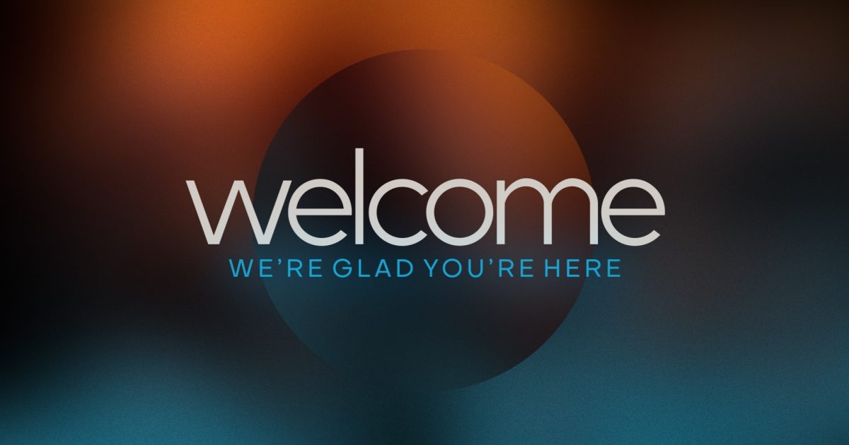 Clean And Modern Welcome Graphic | Still Background