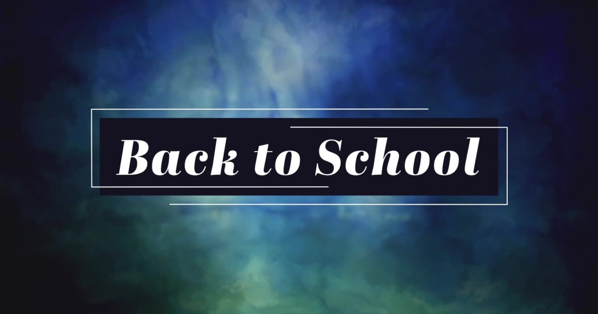 Cloudy Textures Back School | Motion Video Background