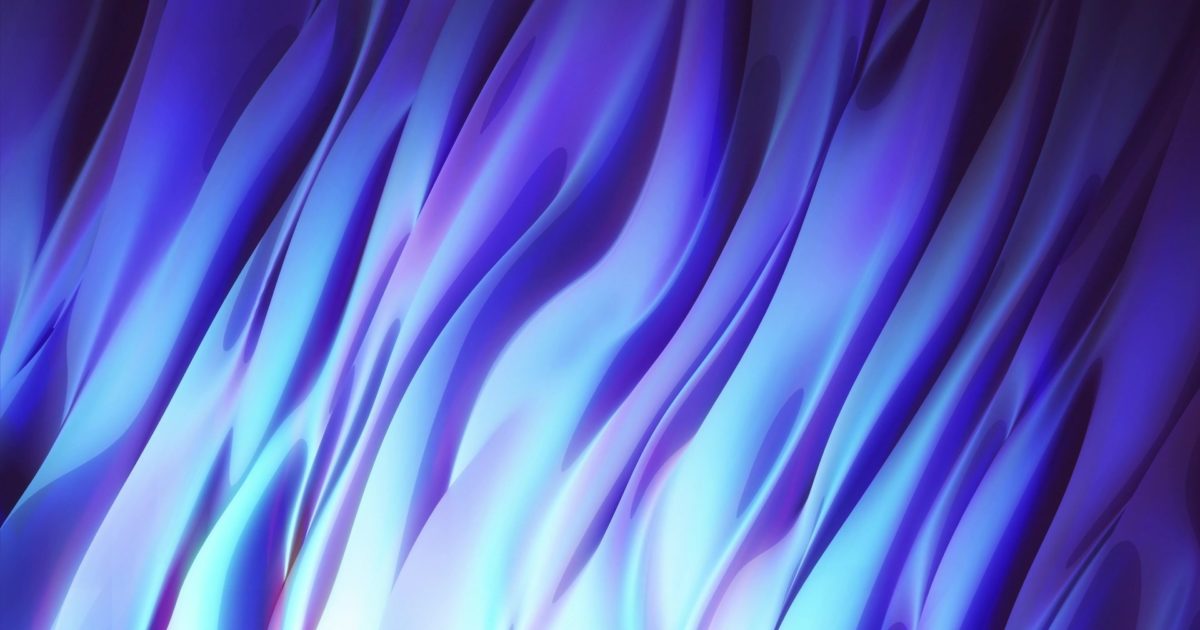 Color Waves Blue Still | Still Background