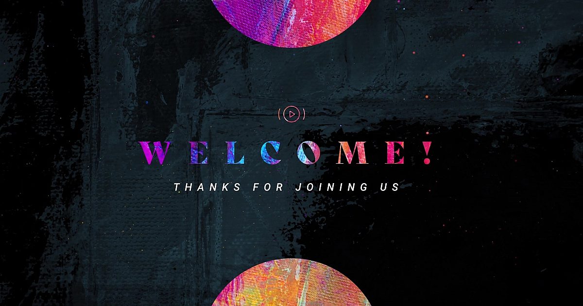 Colorful Epiphany Welcome Stream Still | Still Background