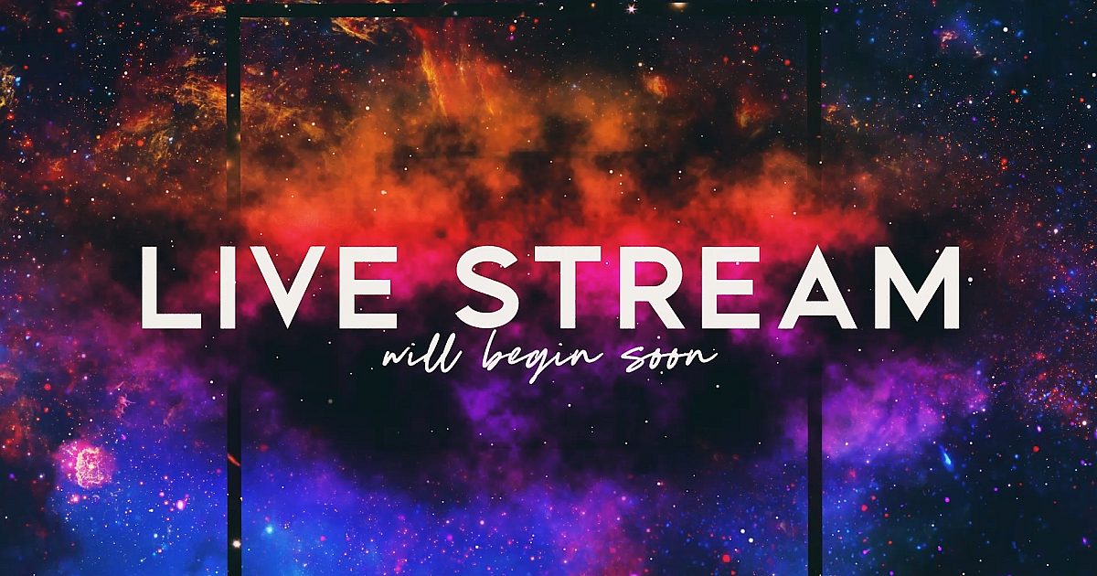 Colorful Space Live Stream | Still Background