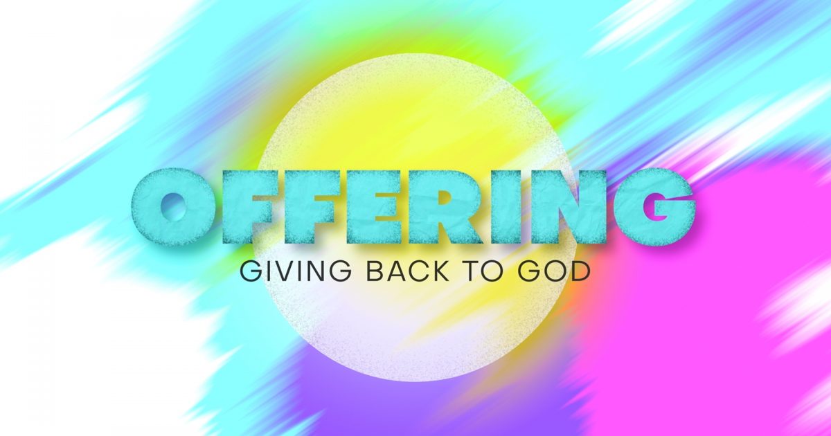Colorific Easter Offering Graphic | Still Background