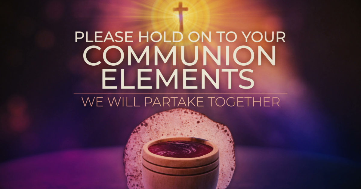 Communion Elements