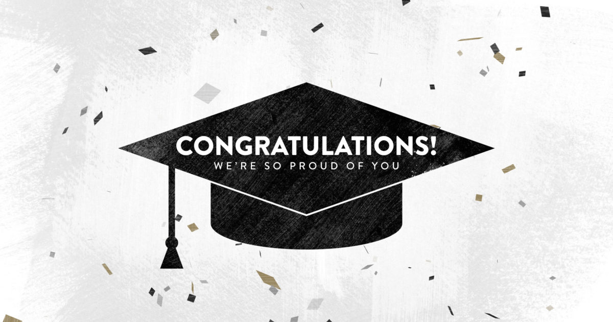 Confetti Graduation Title Still | Still Background