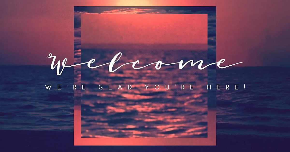 Creation Sings Welcome Still | Still Background