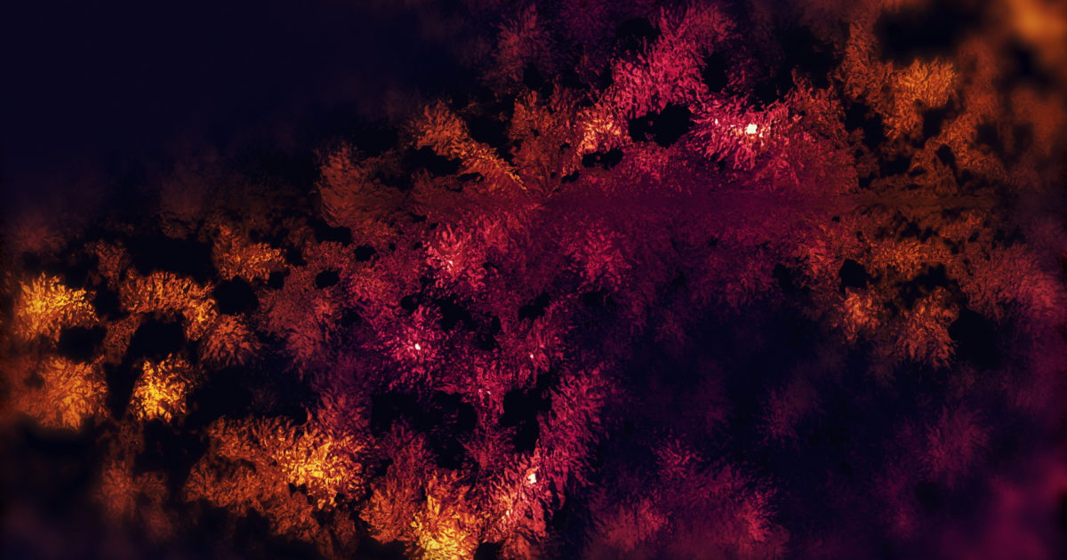 Crystal Flow Fire Still | Still Background