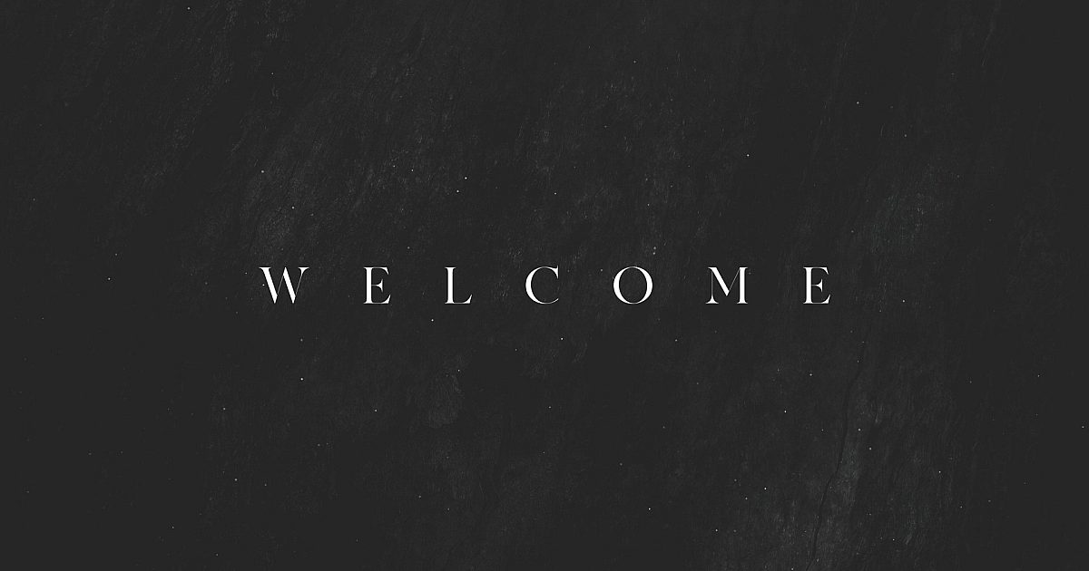 Dark Surface Welcome Still | Still Background