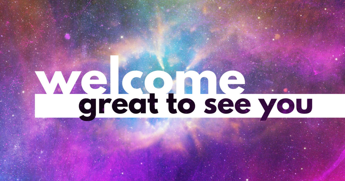 Deep Space Welcome Still | Still Background