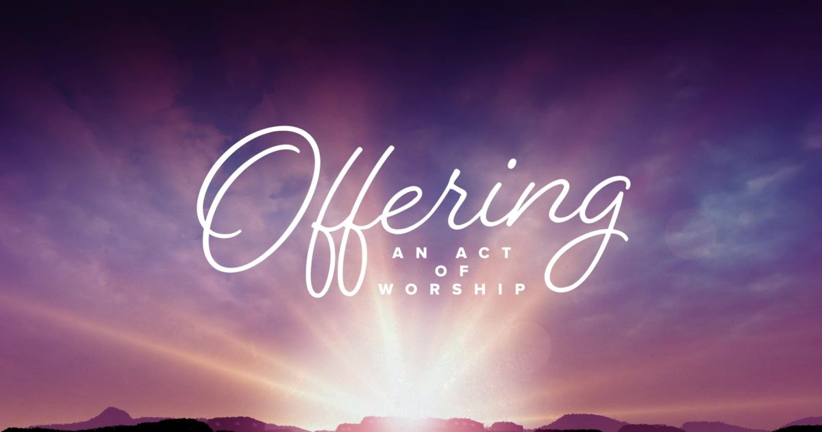 Easter Morning Offering Still Background