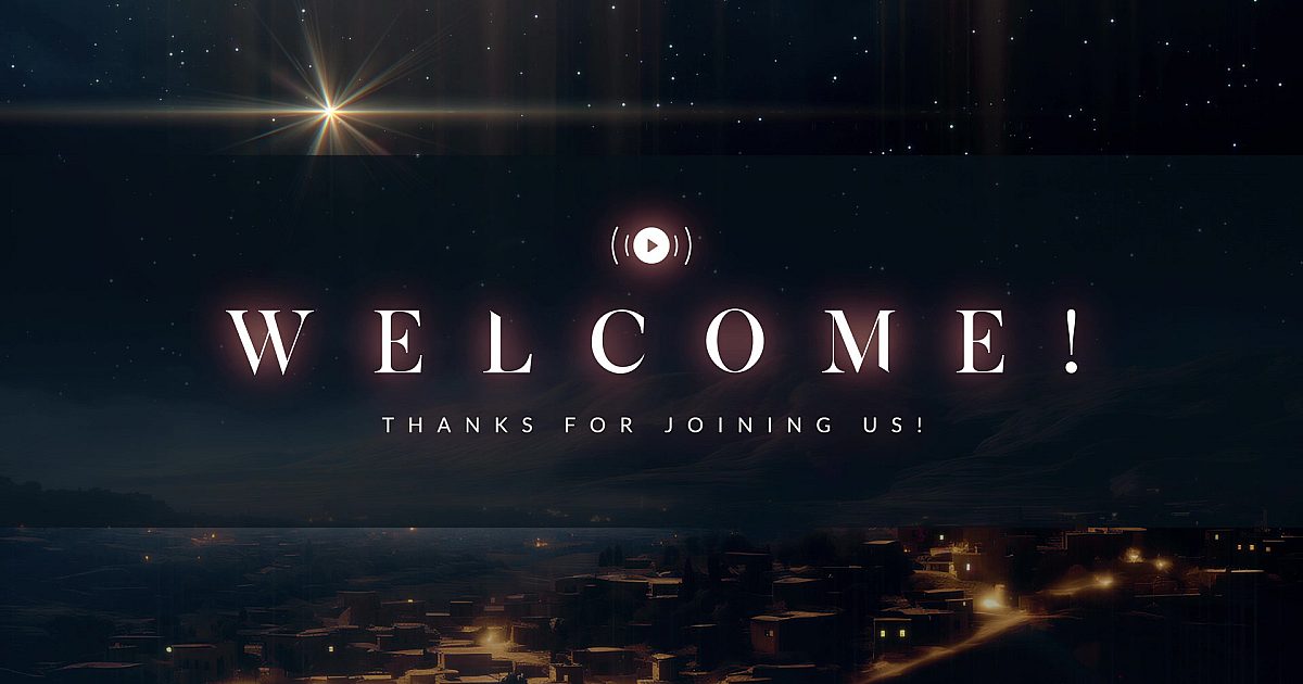 Epiphany Wonder Welcome Stream Still | Still Background