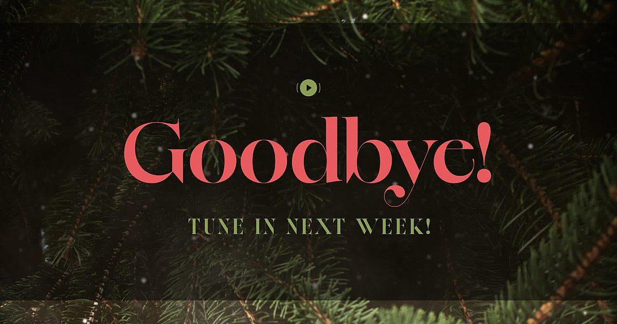 Evergreen Exit Stream Still | Still Background