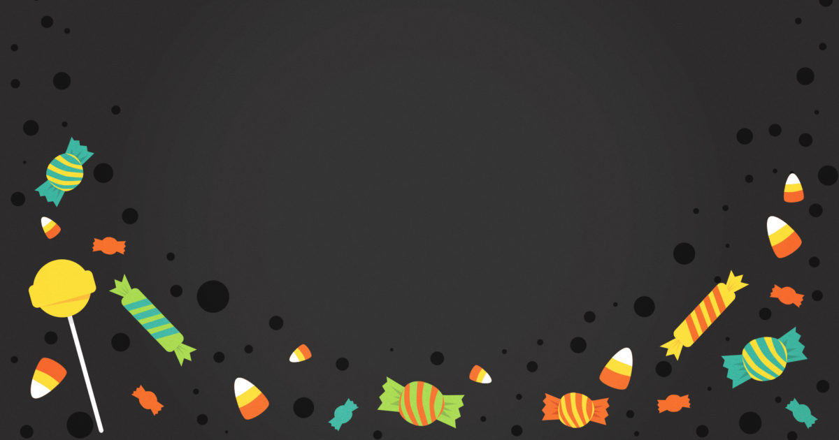 Fall Fest Candy Low Still Background